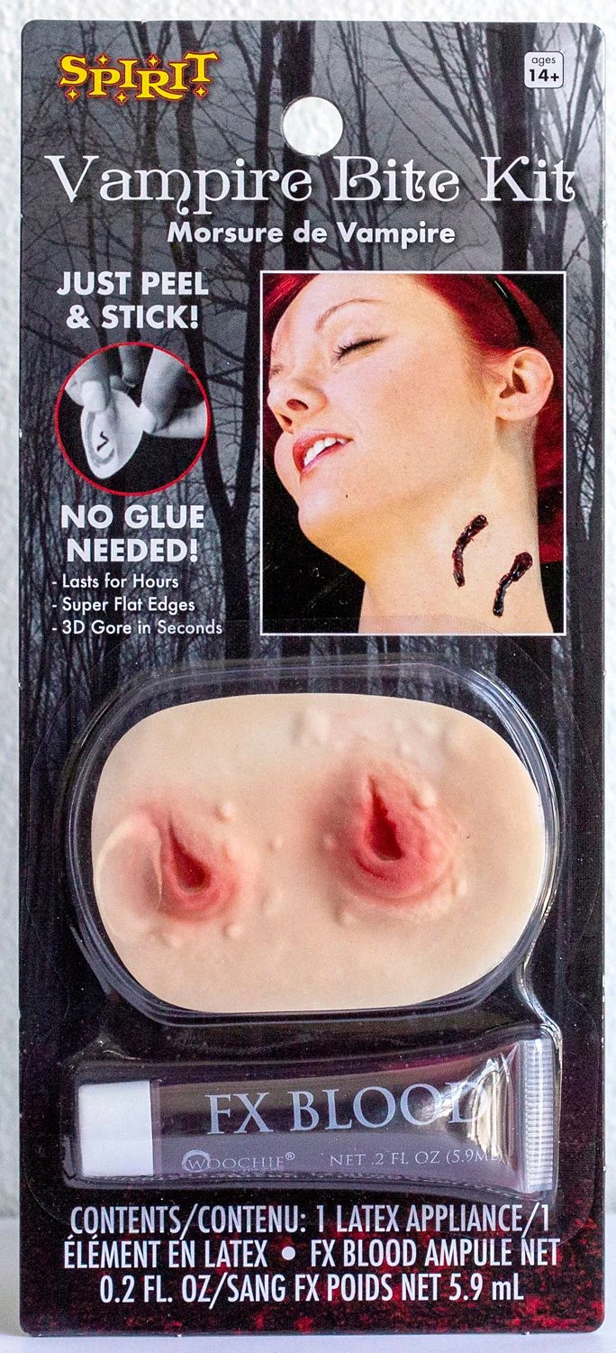 Ideal Family Gift: Budget-Friendly Spirit Halloween Vampire Bite ...